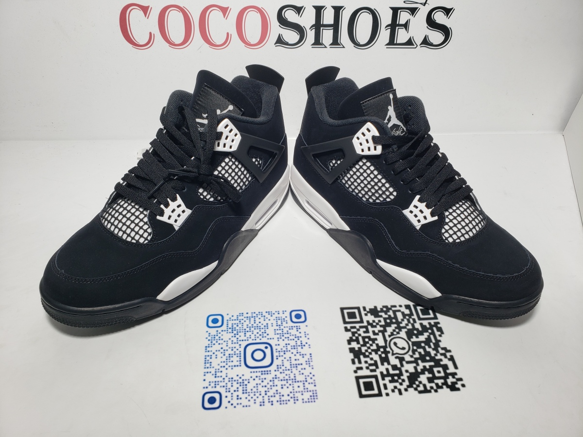 COCOSHOES QC | Air Jordan 4 Retro "White Thunder" FQ8138-001