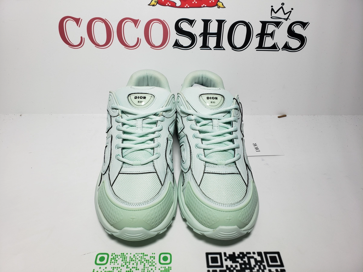 COCOSHOES QC | Dior B30 x Stone Island Sneaker Light Blue