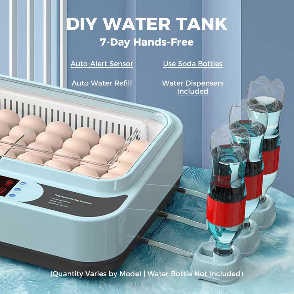 Single Layer Egg Incubator - Stop Temperature Swings Auto Water & View ...