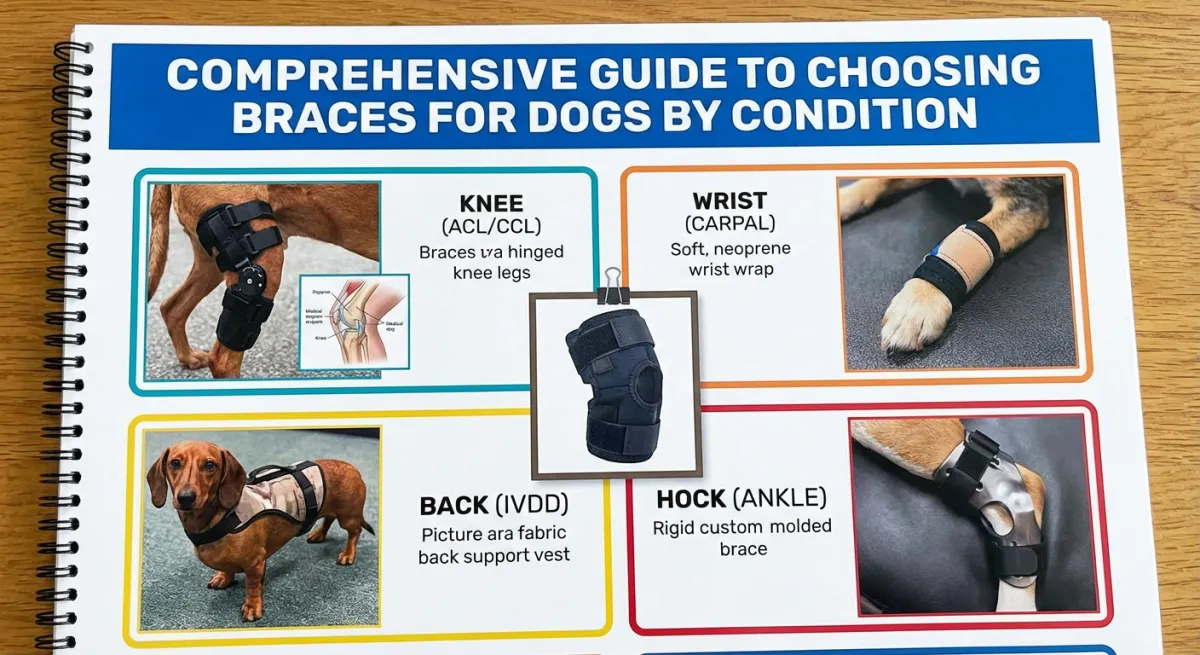 Comprehensive Guide to Choosing Braces for Dogs by Condition
