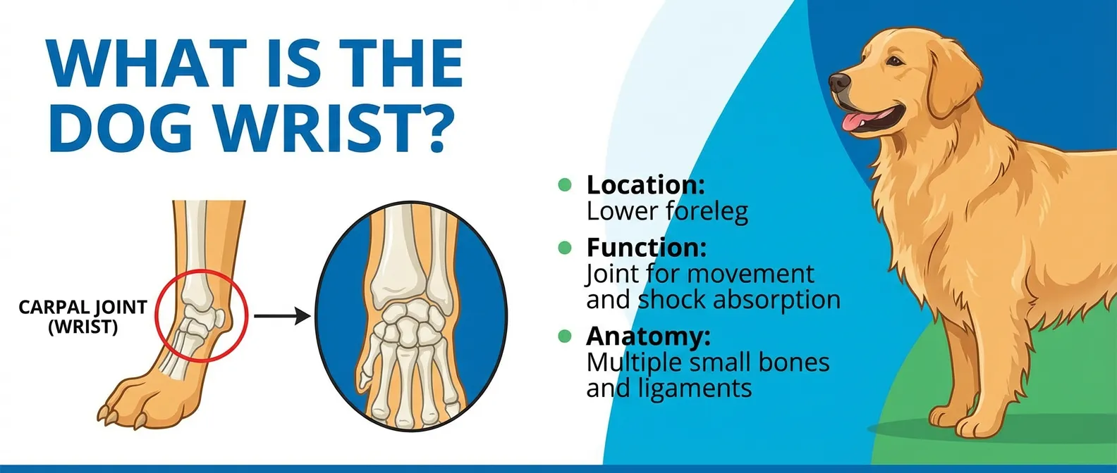 Dog wrist brace benefits and proper use for supporting carpal injuries ...